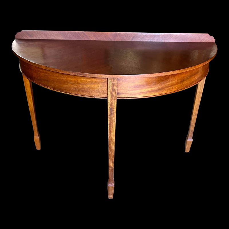 Demilune Table - Etsy