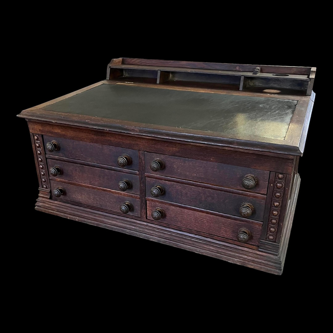 Antique Clark’s Spool Cabinet - Etsy