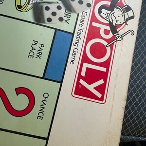 1985 MONOPOLY GAME - Etsy