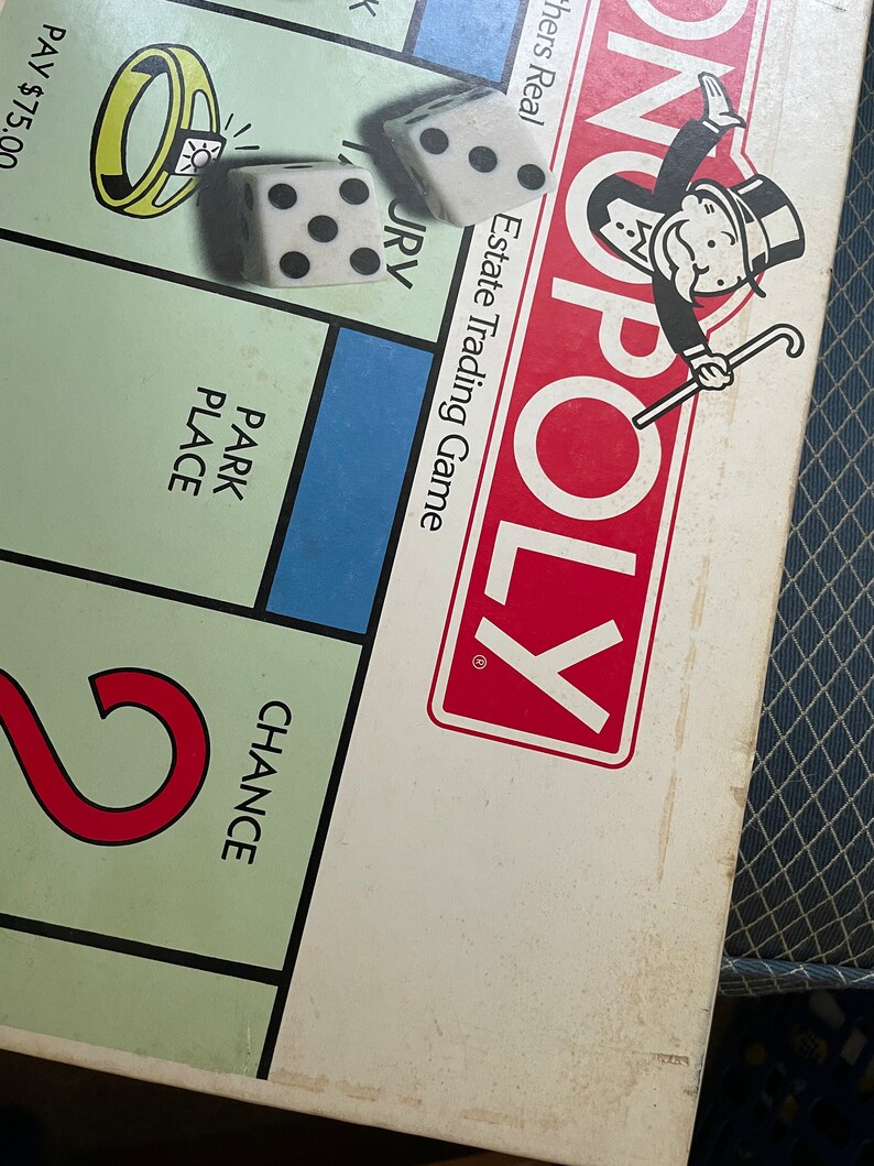 1985 MONOPOLY GAME - Etsy