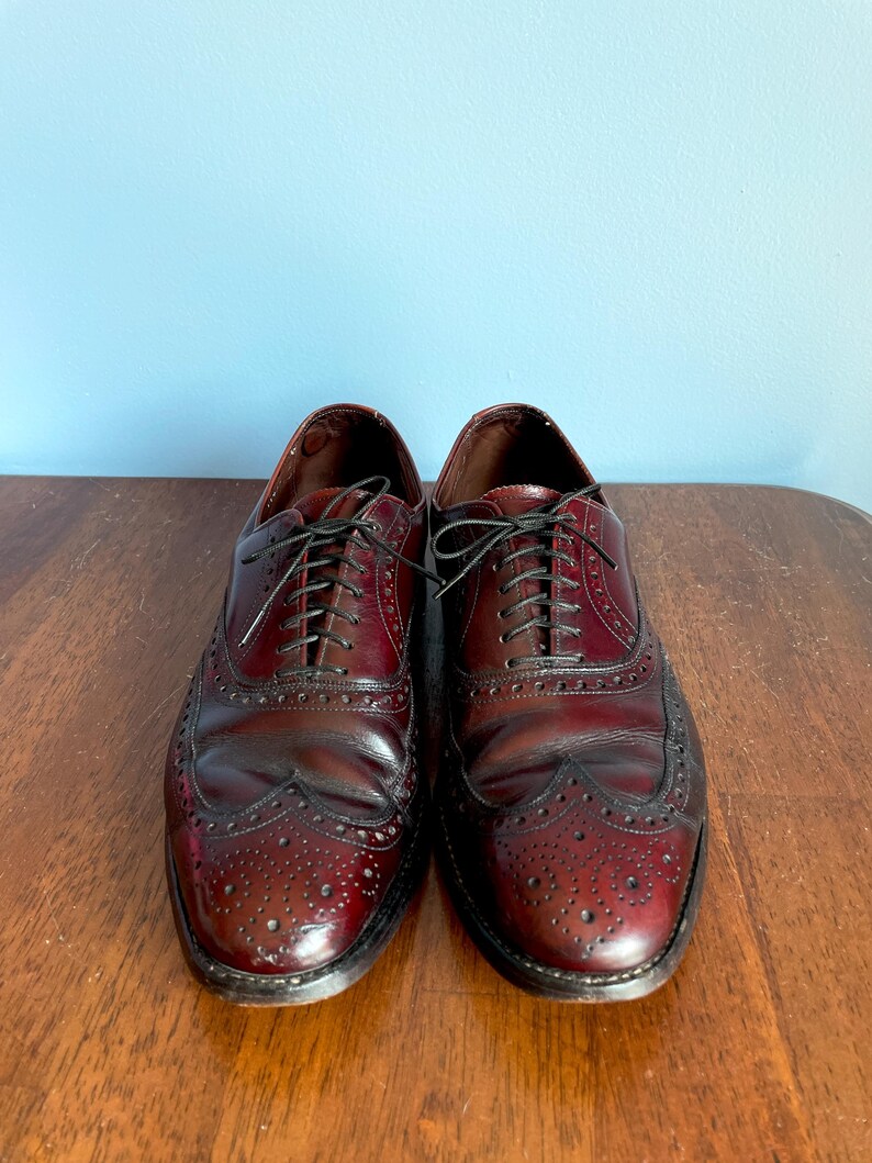 VINTAGE ALLEN EDMONDS Designer Mens Shoes - Etsy