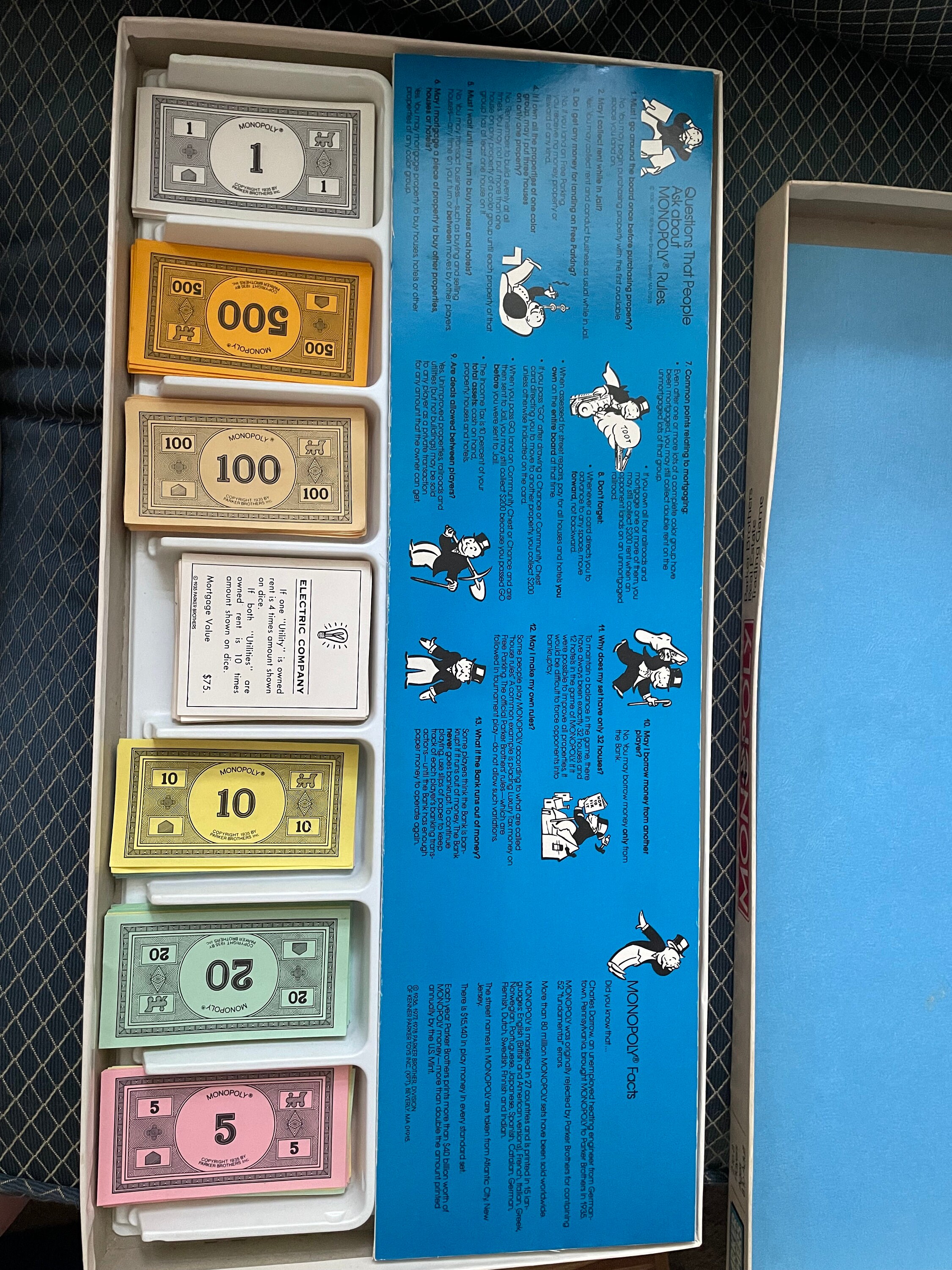 1985 MONOPOLY GAME - Etsy