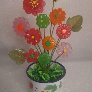 RETROSTYLE Midcentury Lucite FLOWERS in Vintage Floral - Etsy