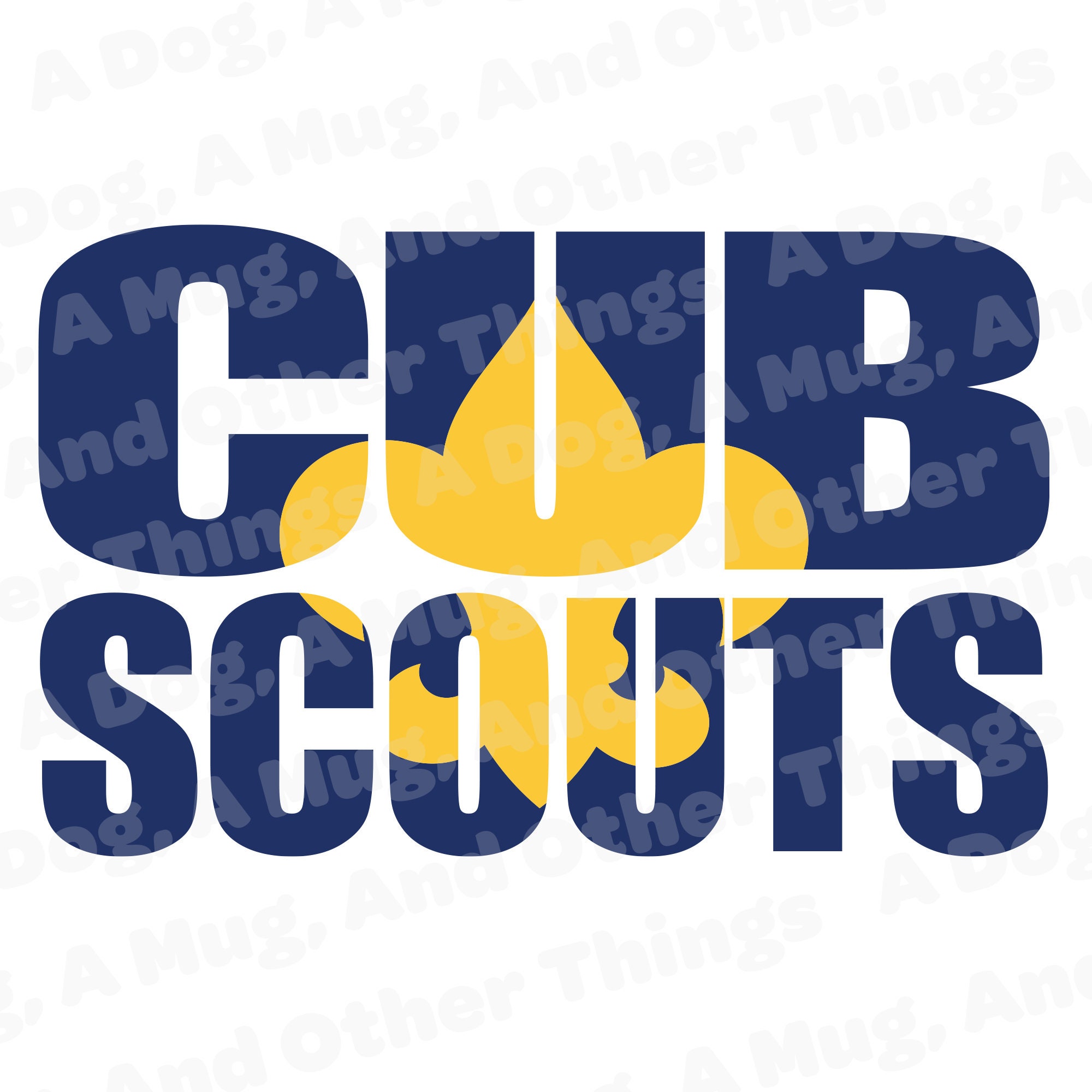 Drawing & Illustration Cub Scouts SVG JPEG PNG Digital for Mugs Shirts ...