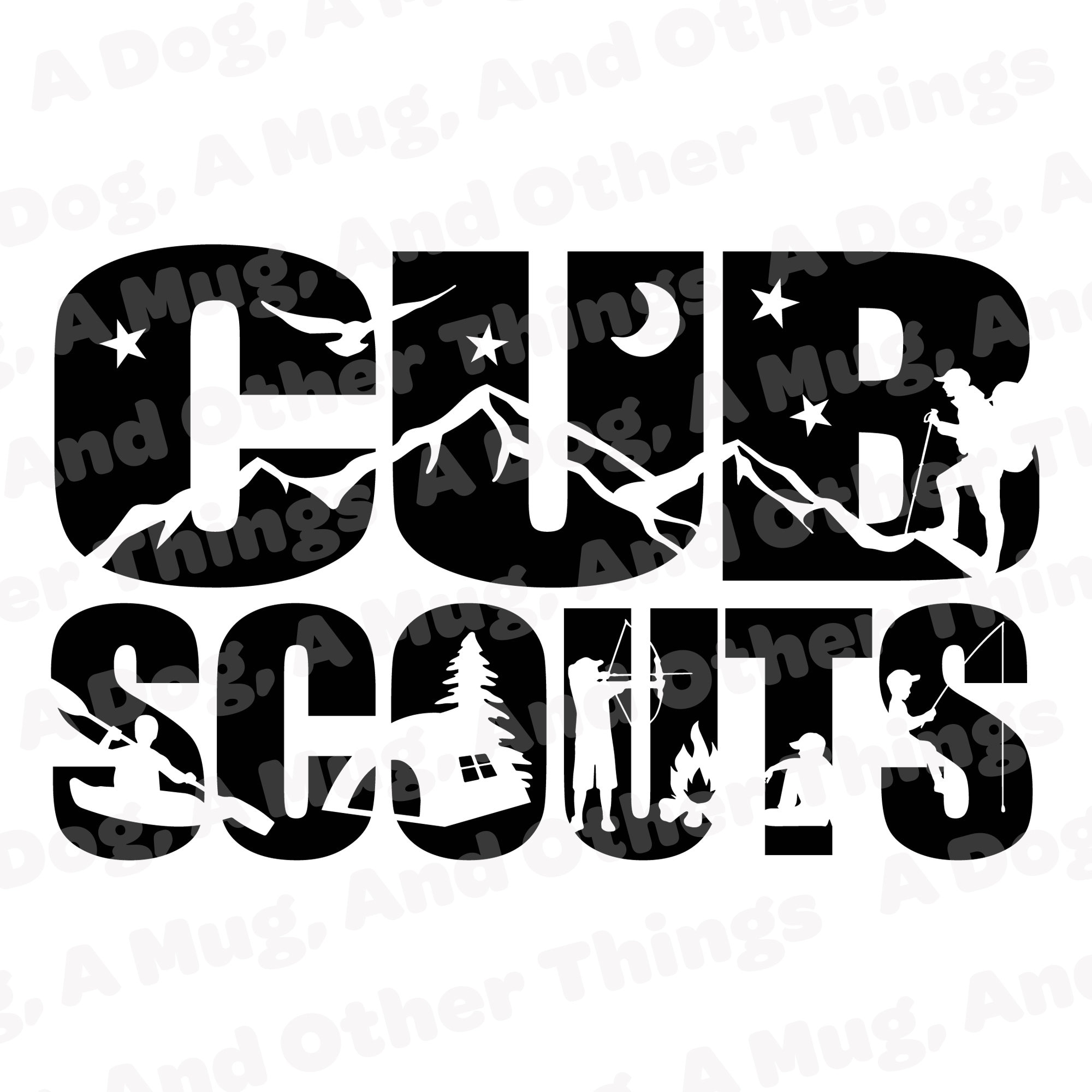 Cub Scouts SVG Digital for Mugs Shirts Tumblers | Etsy