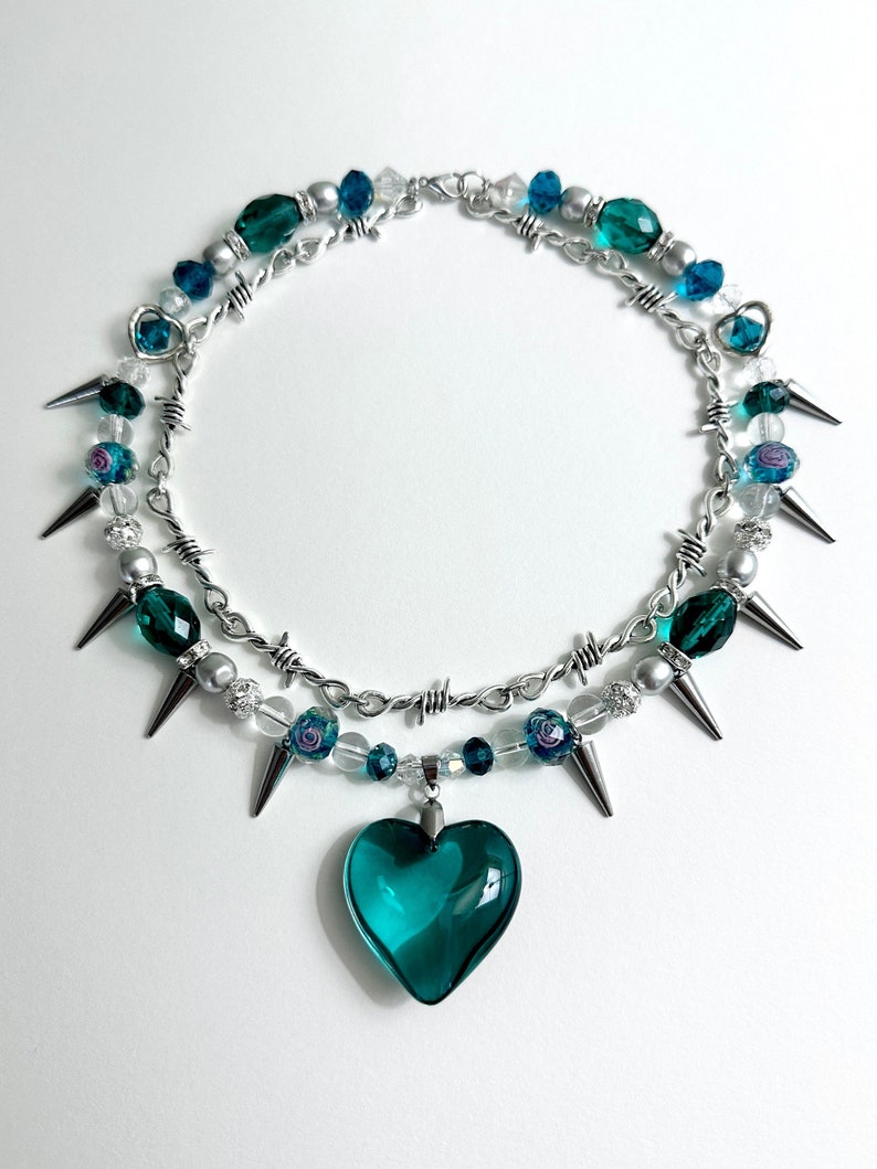 Spiked Juniper Necklace - Etsy