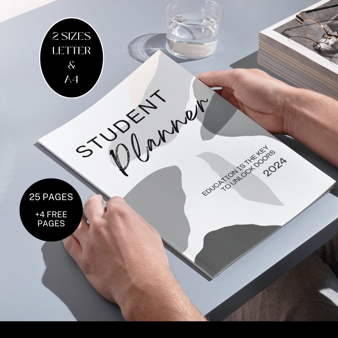 Student University College Academic Planner: Elevate Your Study Game ...