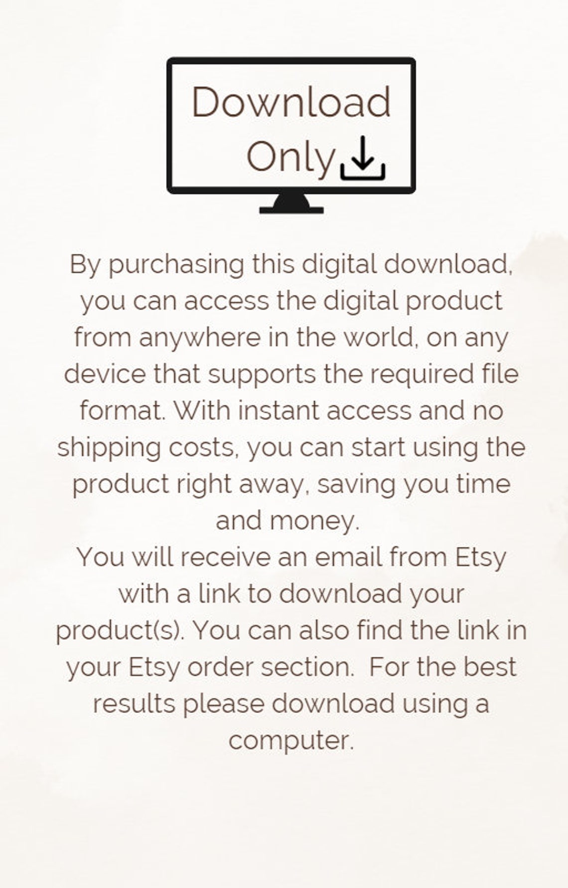 Printable Handmade Coaster Wrap DIY Packaging Downloadable PDF Print ...