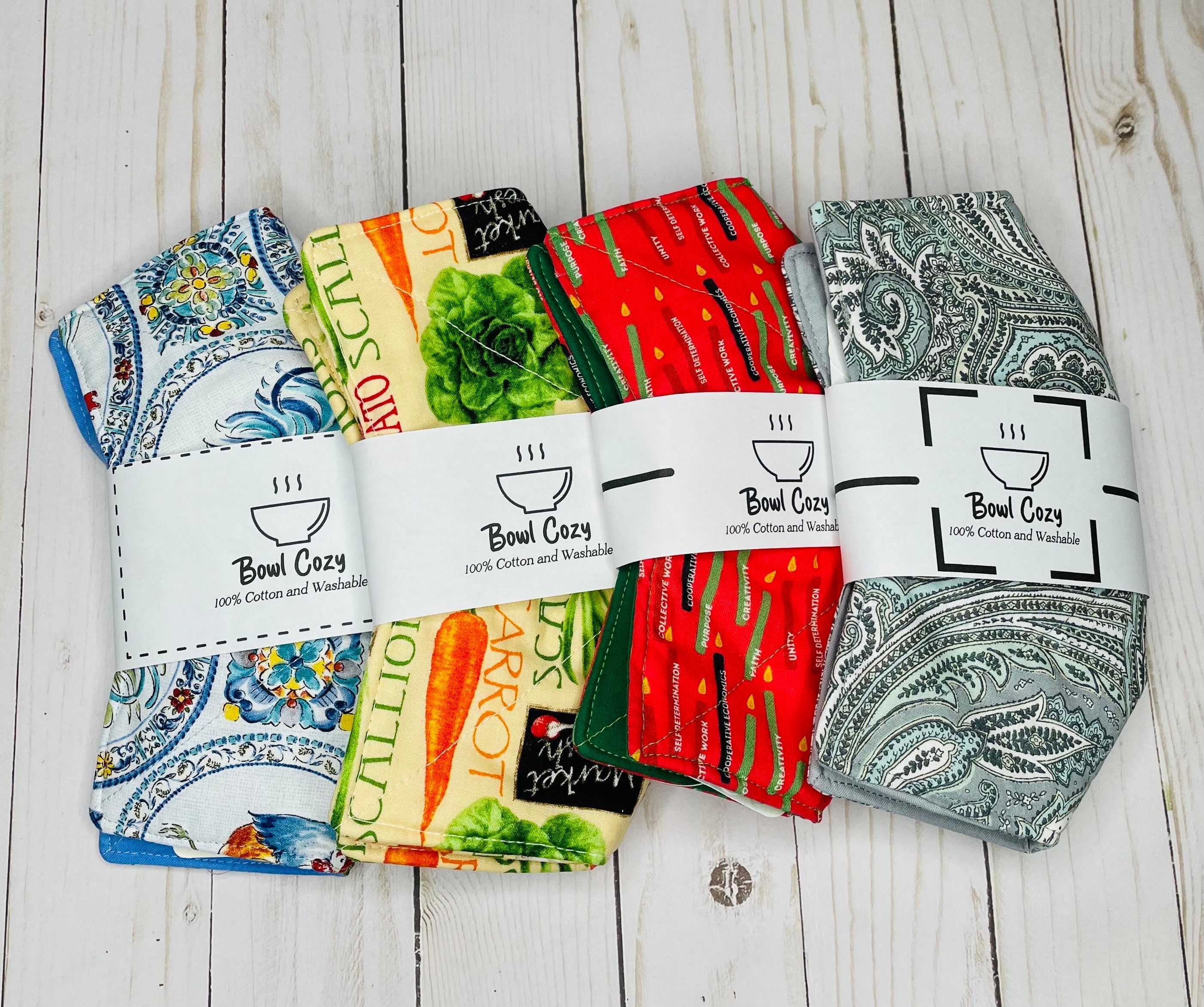 Printable Handmade Bowl Cozy Wrap DIY Packaging Downloadable PDF Print ...