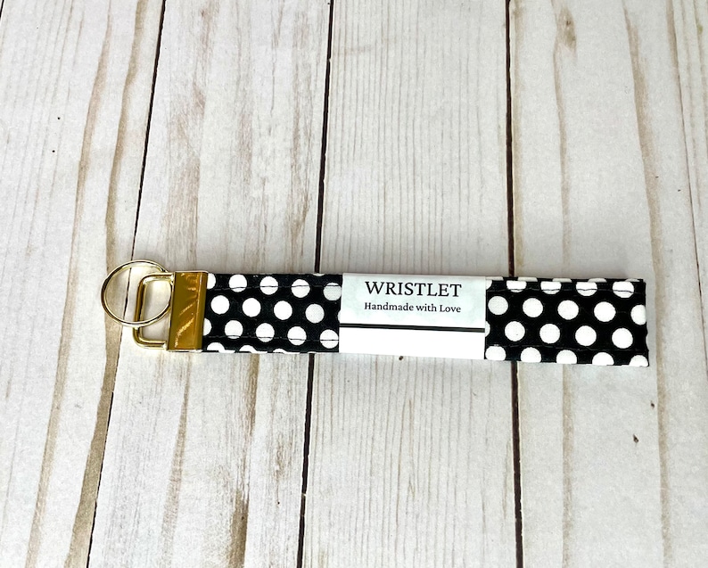 Editable Wristlet Printable Handmade Wristlet Key Fob Holder Wrap DIY ...