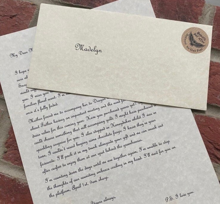 Regulus Black Love Letter - Etsy Australia