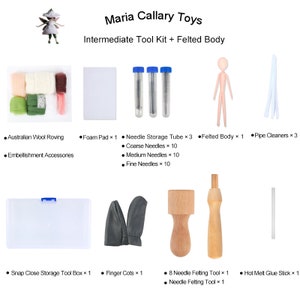 Charming Handcrafted Needle Felt Kit - Perfect for Your First Attempt ...