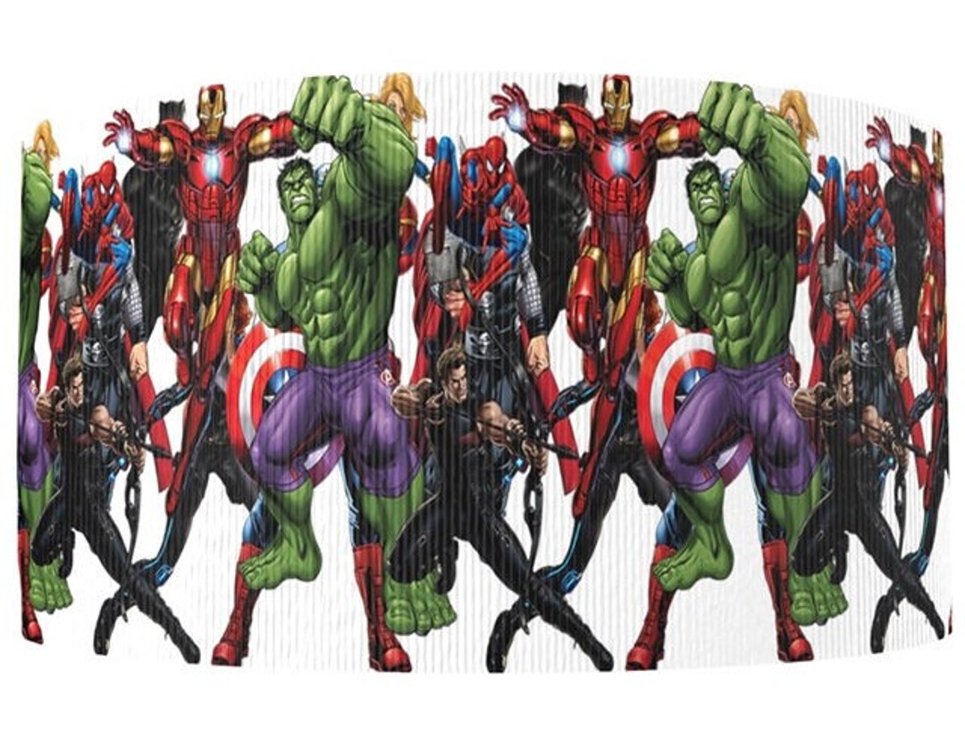 Avengers Ribbon 1", 1.5" and 2" High Quality Grosgrain Ribbon by the ...