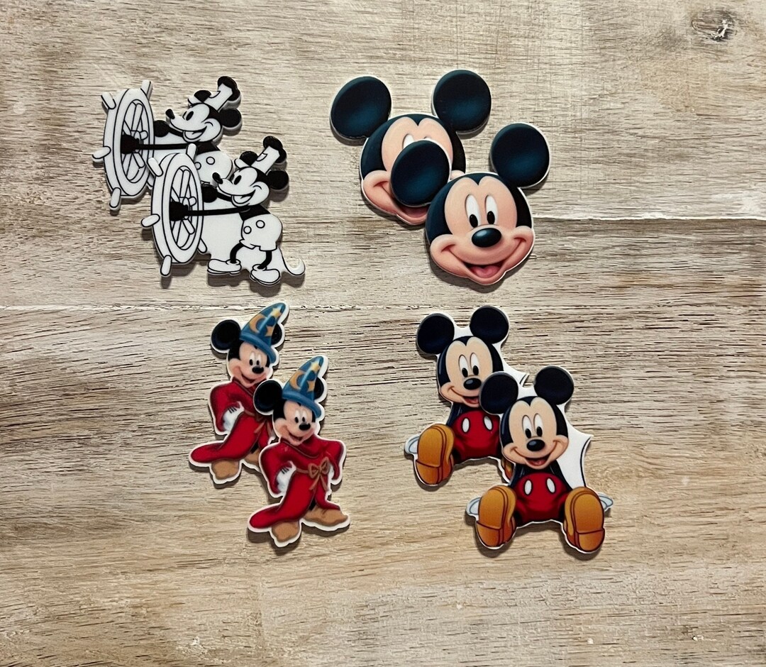 Disney Mickey Mouse Resins Flat Back Planar Resin | Sorcerer Mickey ...