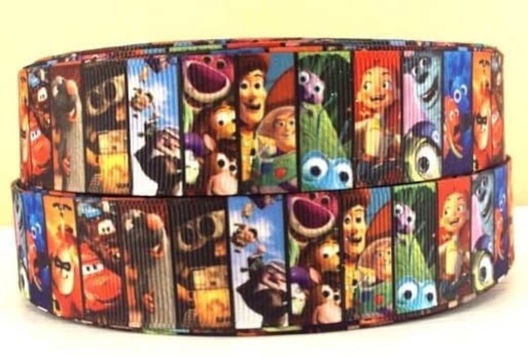 Disney's Pixar Ribbon 1 High Quality Grosgrain Ribbon by the Yard Toy ...