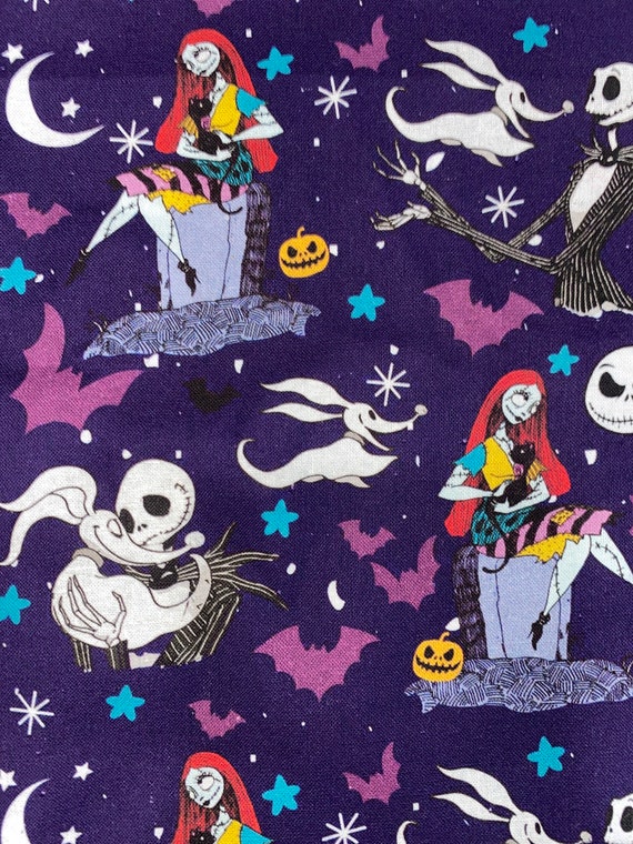 18x10 Nightmare Before Christmas Fabric 100% Cotton - Etsy