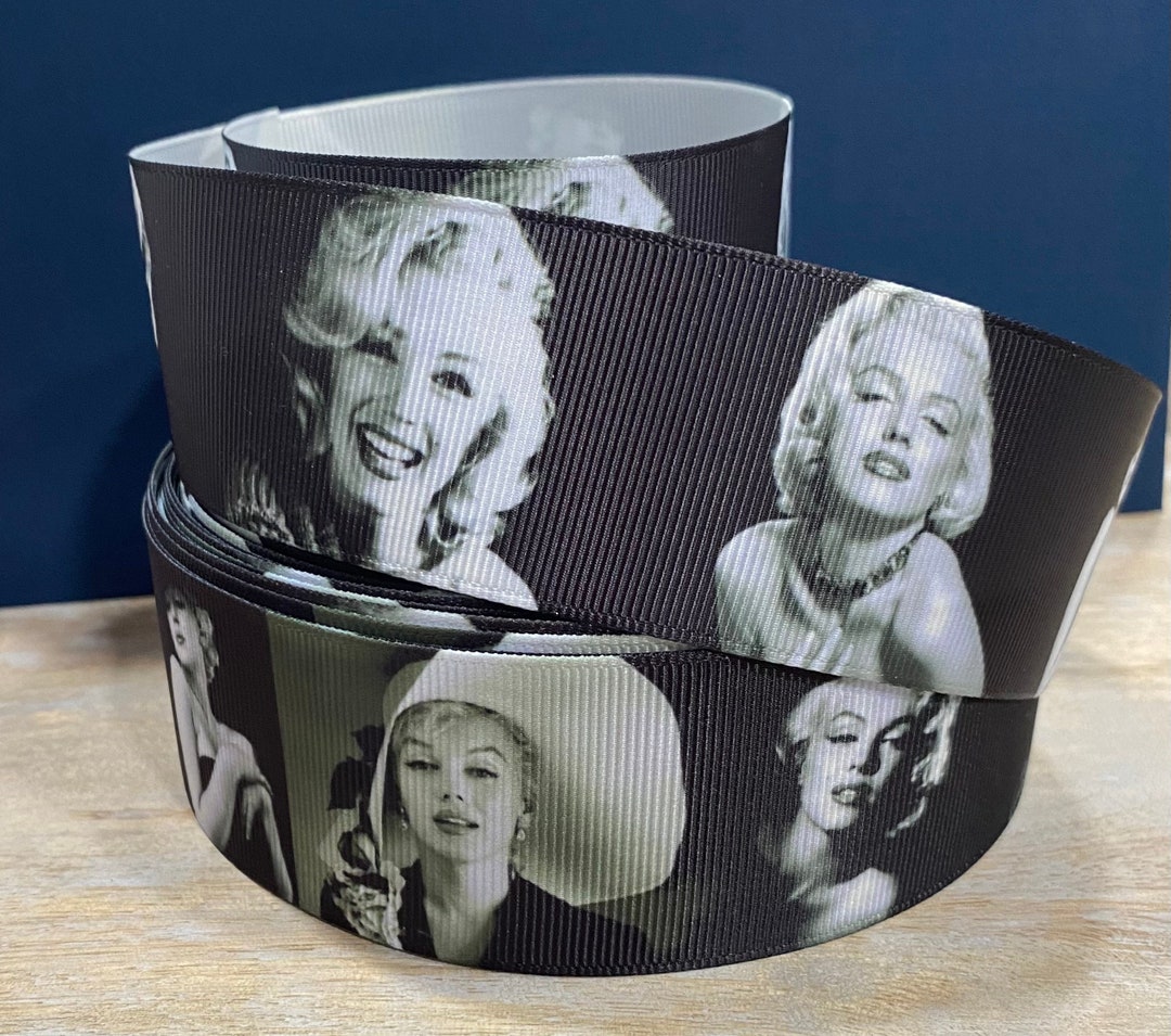 Marilyn Monroe Ribbon 1.5 High Quality Grosgrain Ribbon by the Yard ...