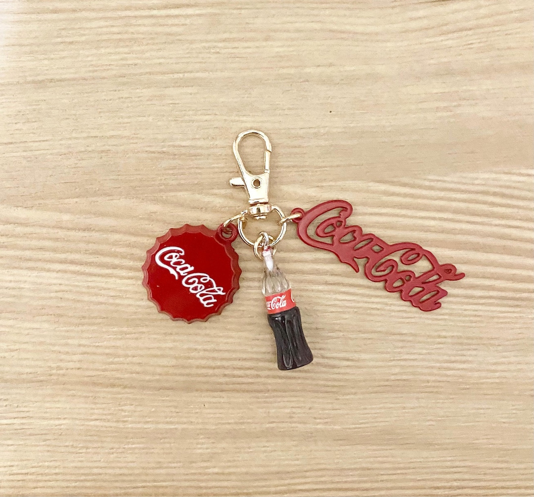 Coke Keychain | Key Chain Car Accessory Ornament | Coca Cola Inspired ...