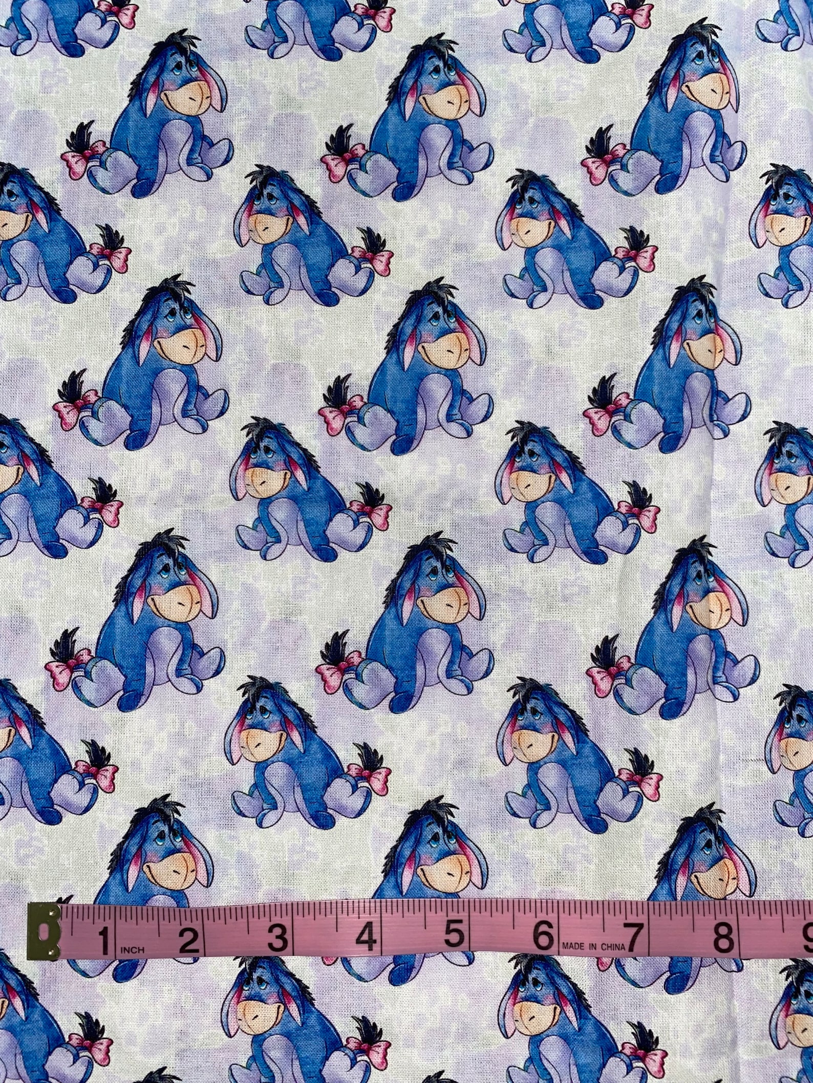 Disney Eeyore Fabric 100% Cotton Fabric by the Yard Winnie the Pooh ...