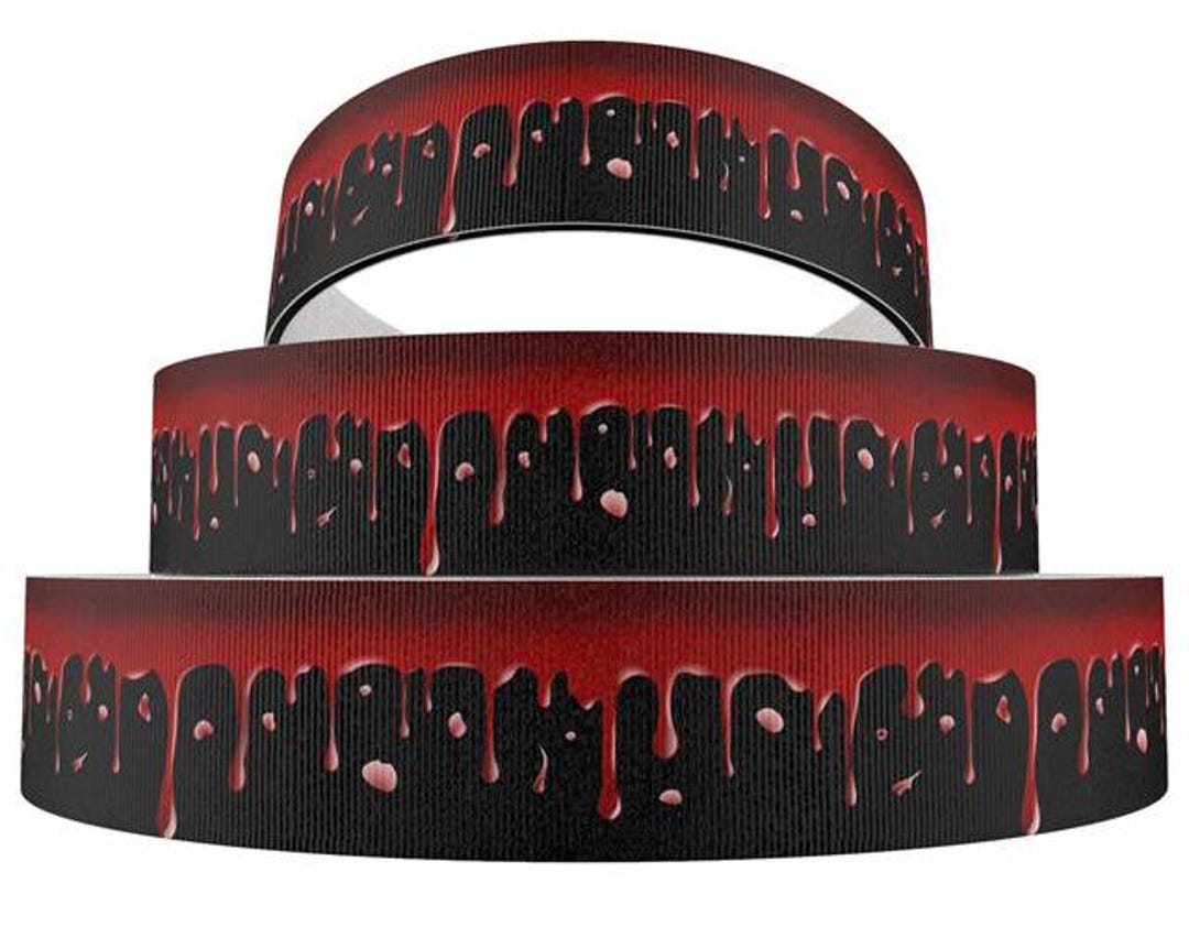 Halloween Ribbon 1", 1.5" and 2" High Quality Grosgrain Ribbon by the ...