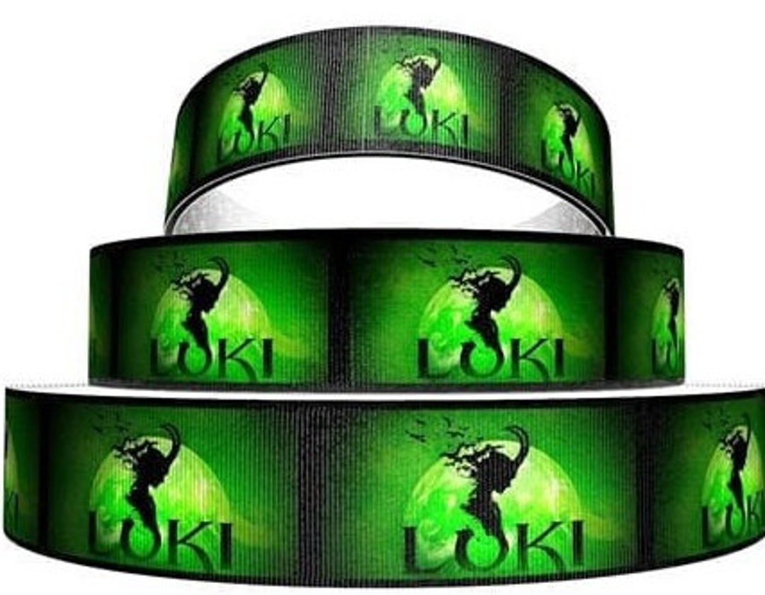 Loki Ribbon 1" and 1.5" High Quality Grosgrain Ribbon by the Yard ...