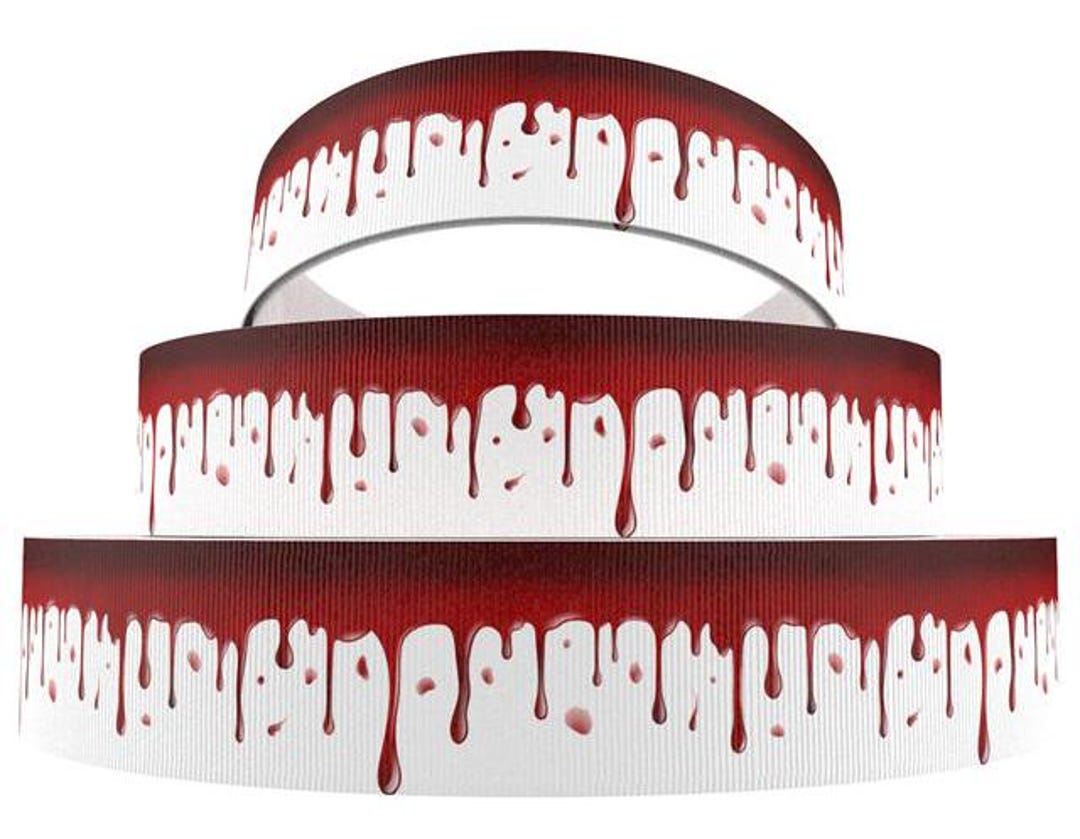 Halloween Ribbon 1" and 1.5" High Quality Grosgrain Ribbon by the Yard ...