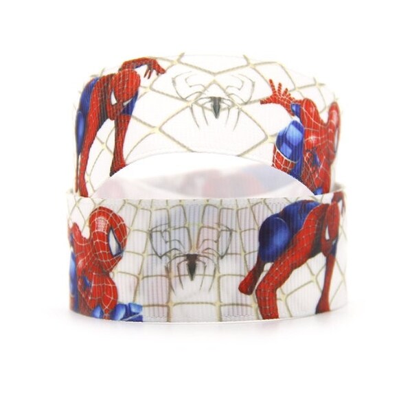 Spiderman Ribbon Fabric - Etsy