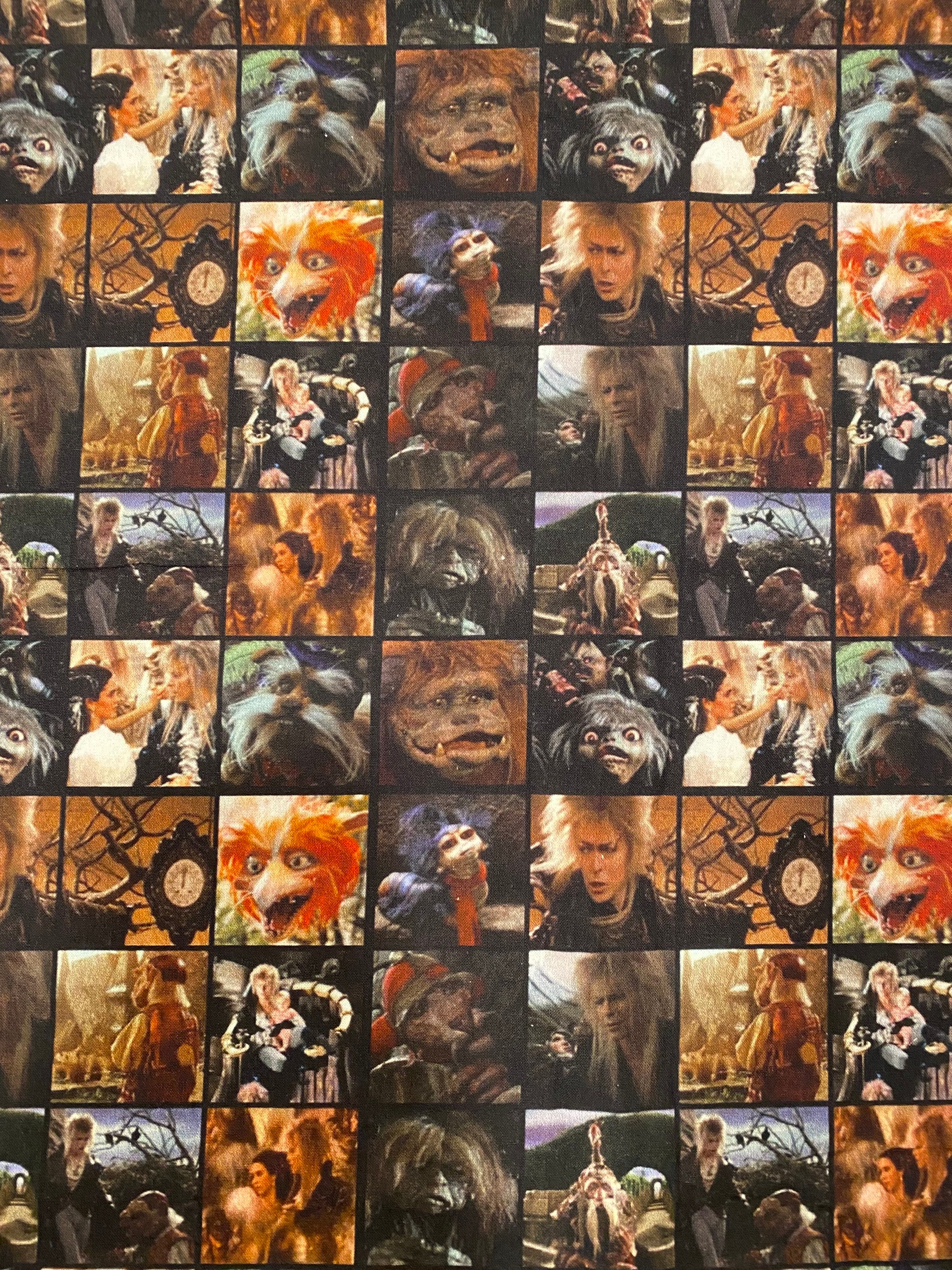 Labyrinth Fabric 100 % Cotton Fabric by the Yard Inspired by - Etsy