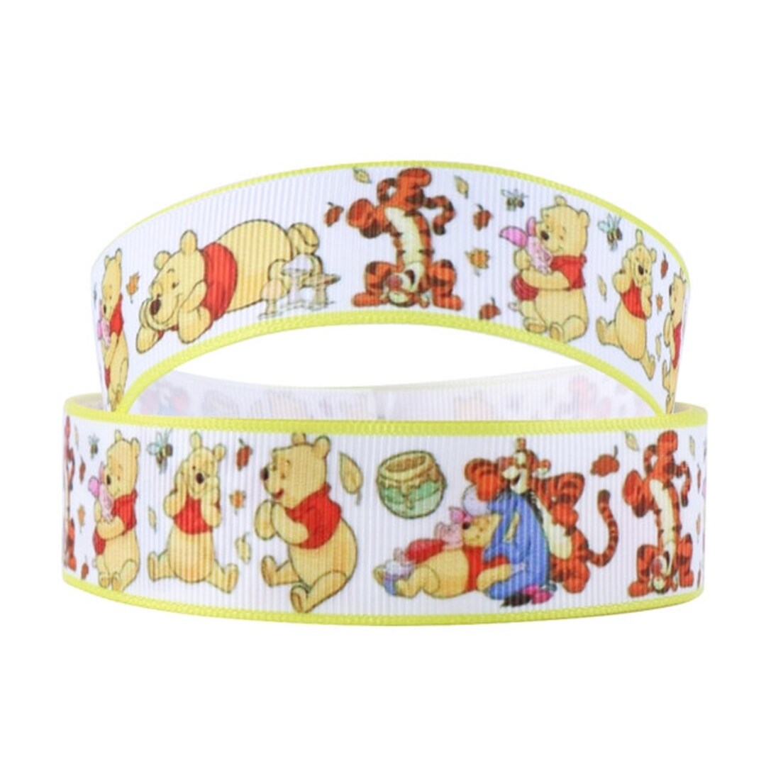 Winnie the Pooh Ribbon 1 High Quality Grosgrain Ribbon - Etsy