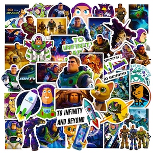 Buzz Lightyear Stickers Pack | Toy Story Stickers | Water Resistant ...