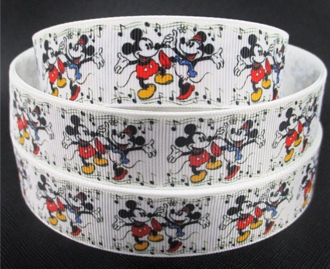 Disney Mickey Mouse Minnie Mouse Ribbon 1 High Quality - Etsy
