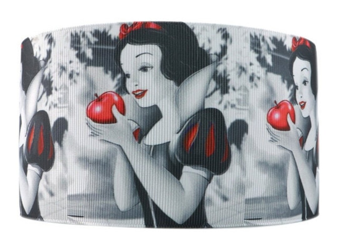 Disney Snow White Ribbon 1" and 1.5" High Quality Grosgrain Ribbon by ...