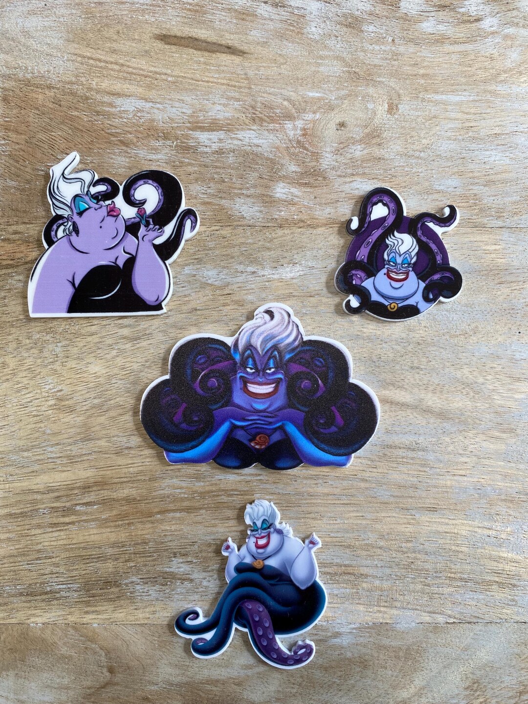 Ursula Resin Flat Back Planar Resin | Little Mermaid Resins Evil ...