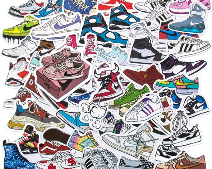 Sneakerhead Stickers | Sneaker Stickers | Sneaker Lover Gift ...