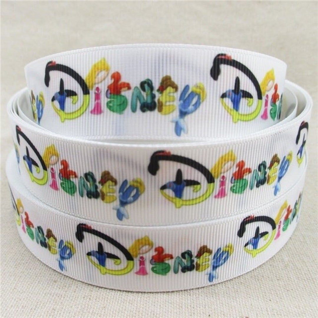 Disney Princess Ribbon 1" High Quality Grosgrain Ribbon by the Yard ...
