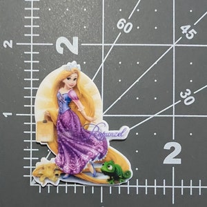 Tangled Resin | Flat Back Planar Resin | Rapunzel, Pascal, Flynn Ryder ...
