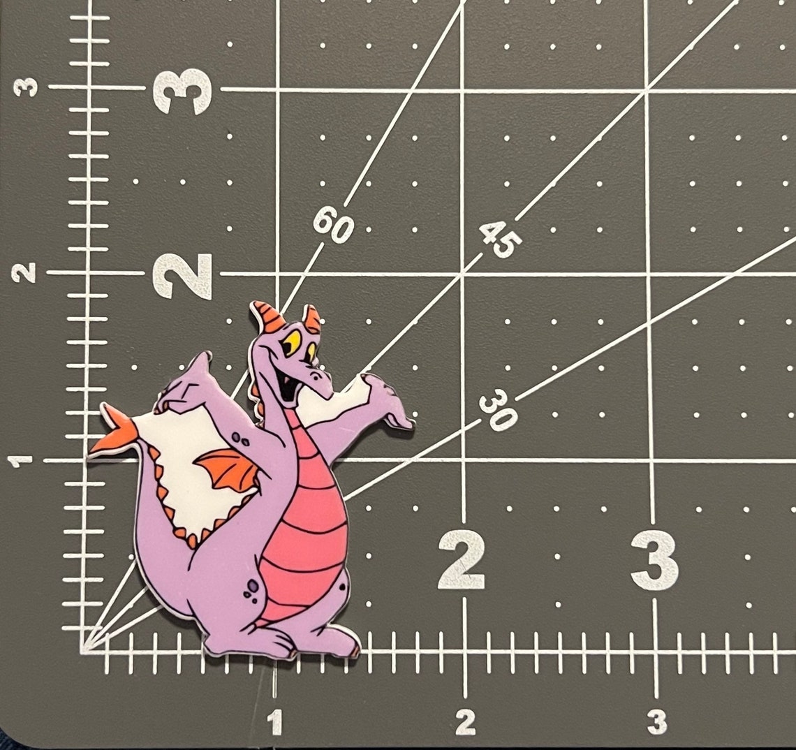 Complete SET Disney Figment Resin Flat Back Planar Resin - Etsy