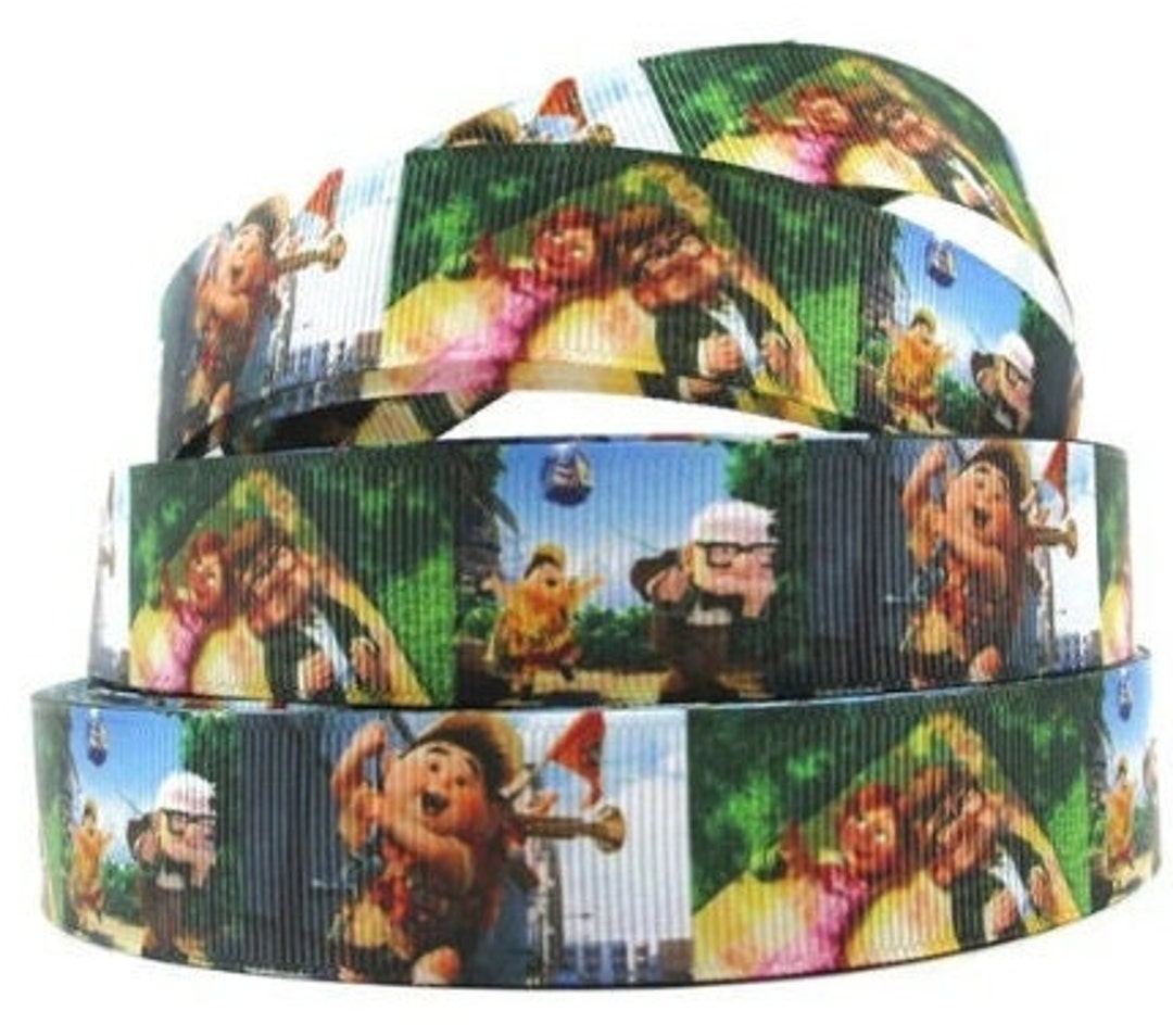 Disney up Ribbon 7/8" High Quality Grosgrain Ribbon by the Yard Russell ...