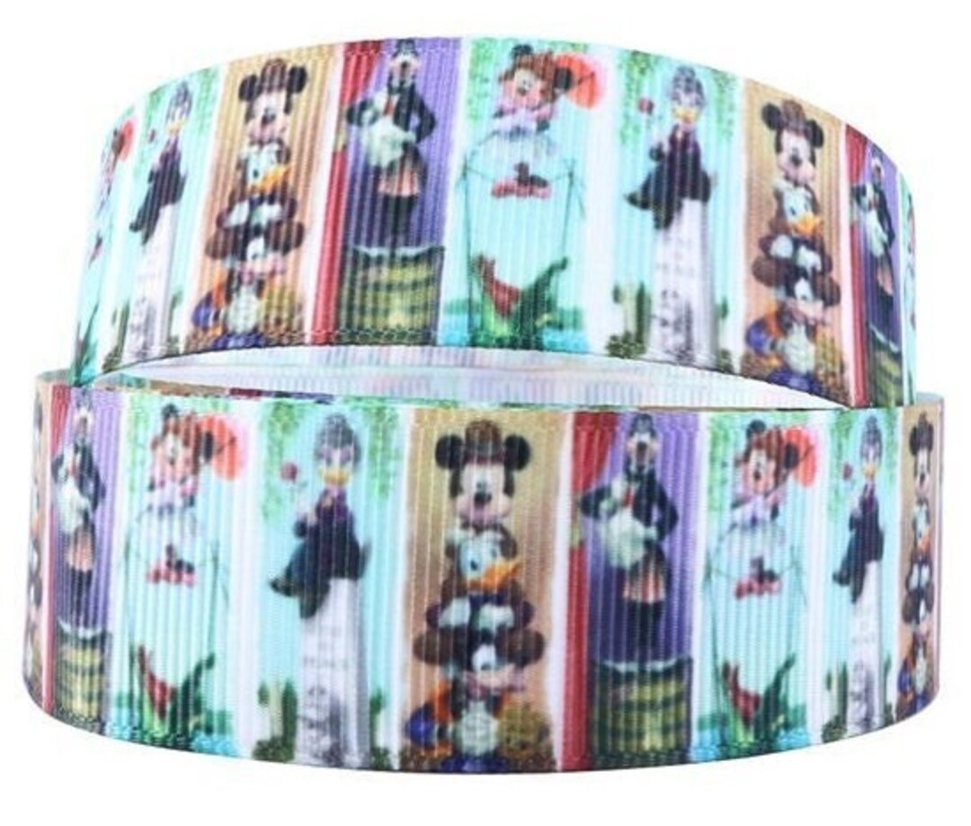 Haunted Mansion Ribbon 1", 1.5" and 2" High Quality Grosgrain Ribbon by ...