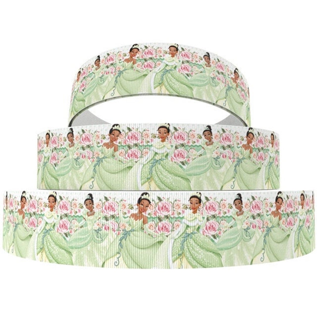 Disney Princess Tiana Ribbon 1 and 1.5 High - Etsy