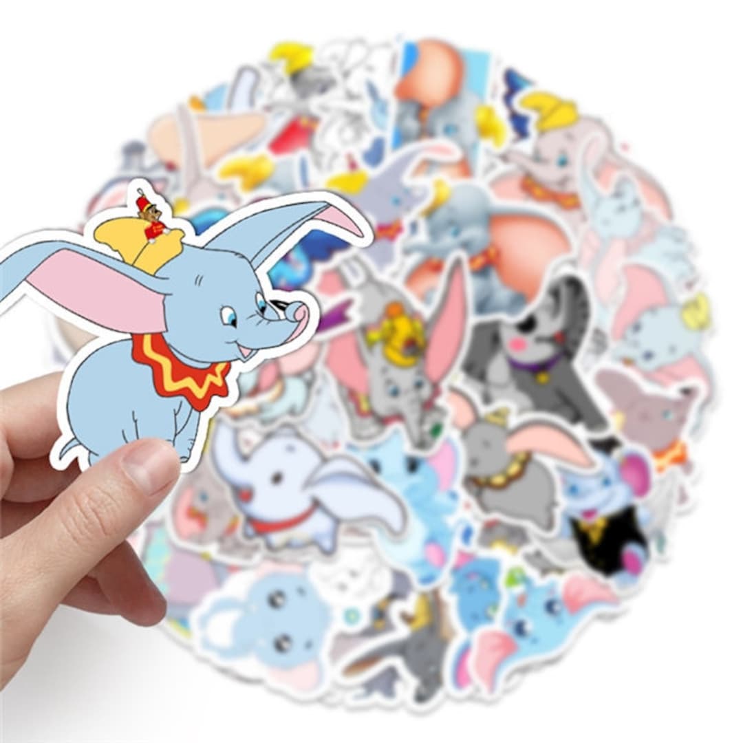 Dumbo Sticker Packs | Water Resistant | Disney Elephant | Decoration ...