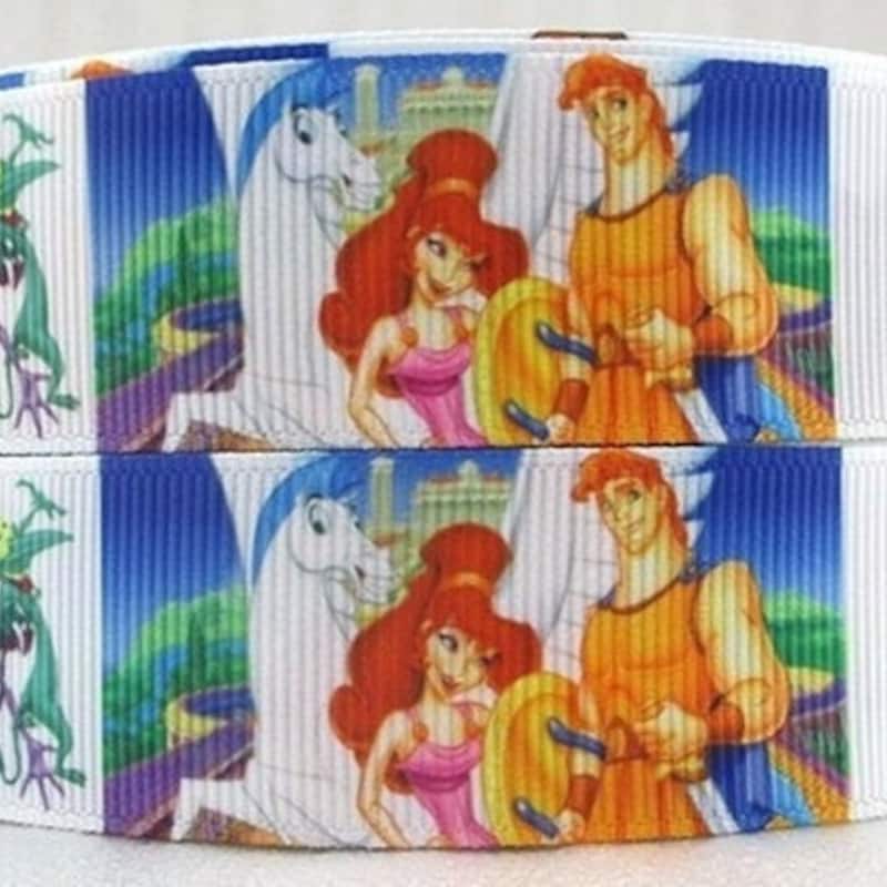 Hercules and Meg Keychain - Etsy