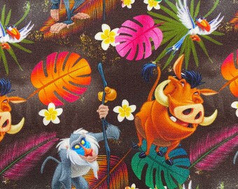 Simba Cotton Fabric - Etsy