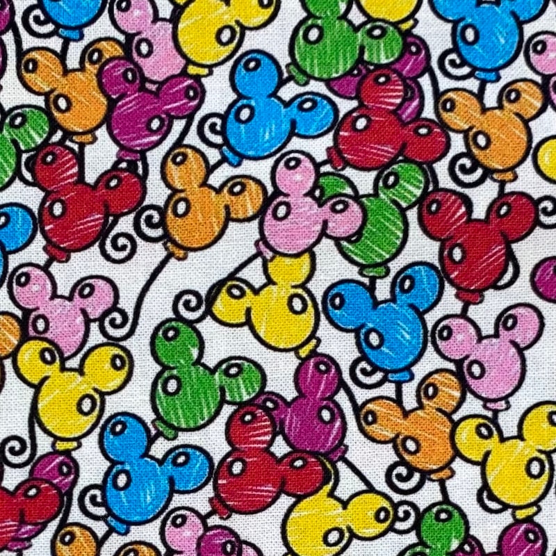 Mickey Mouse Fabric - Etsy