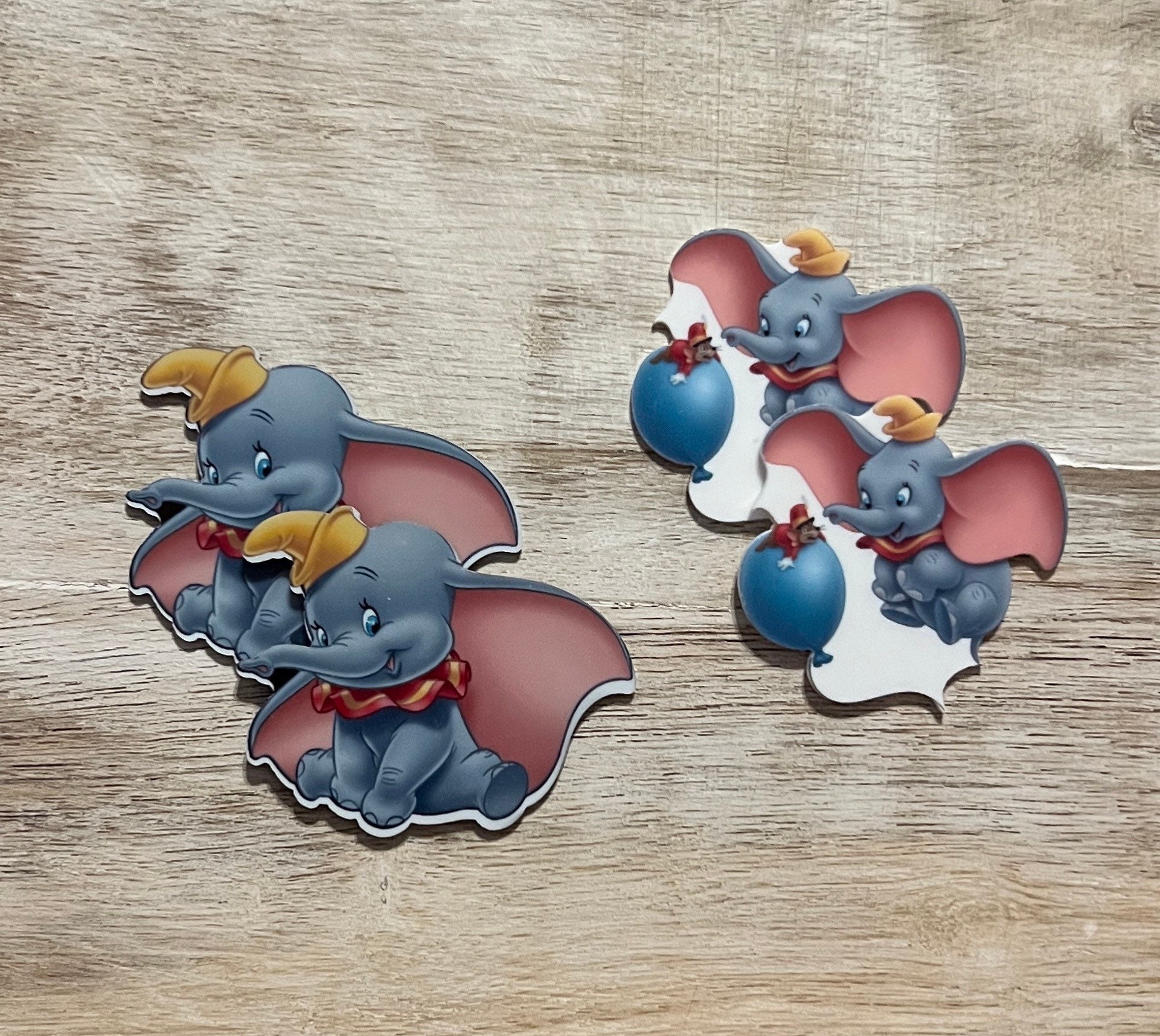 Complete Set of Disney Dumbo Planar Resin Flat Backs Hair - Etsy Australia