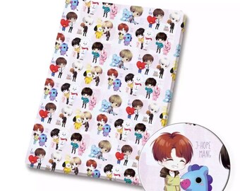 Bt21 Fabric | Etsy