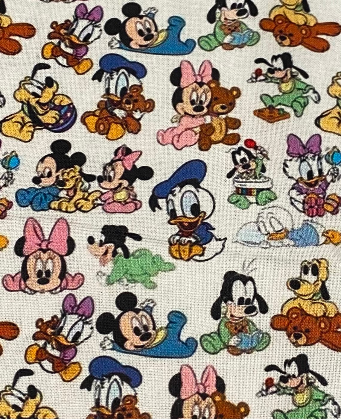 Disney Babies Fabric 100% Cotton Fabric by the Yard Baby - Etsy
