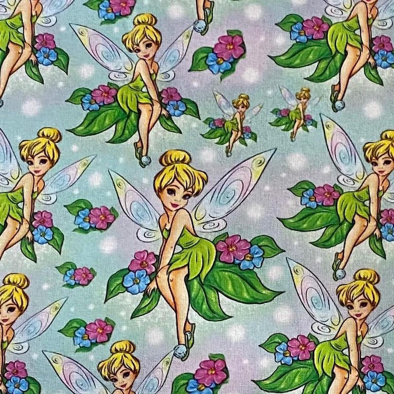 Tinkerbell Fabric - Etsy