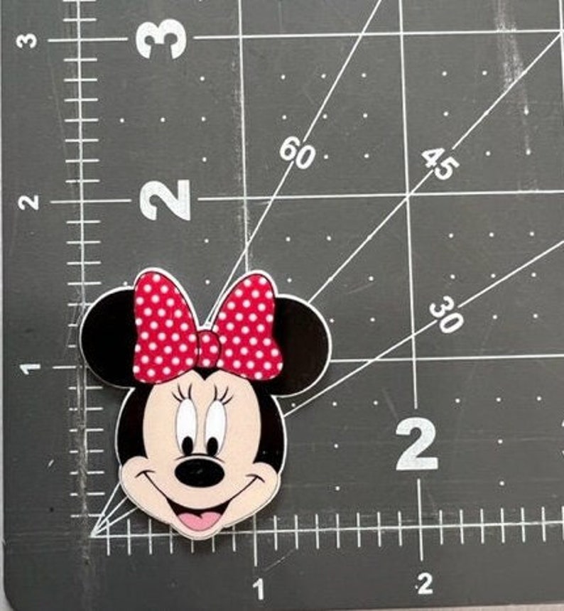 Complete Set of Disney Minnie Mouse Resin Flat Back Planar - Etsy