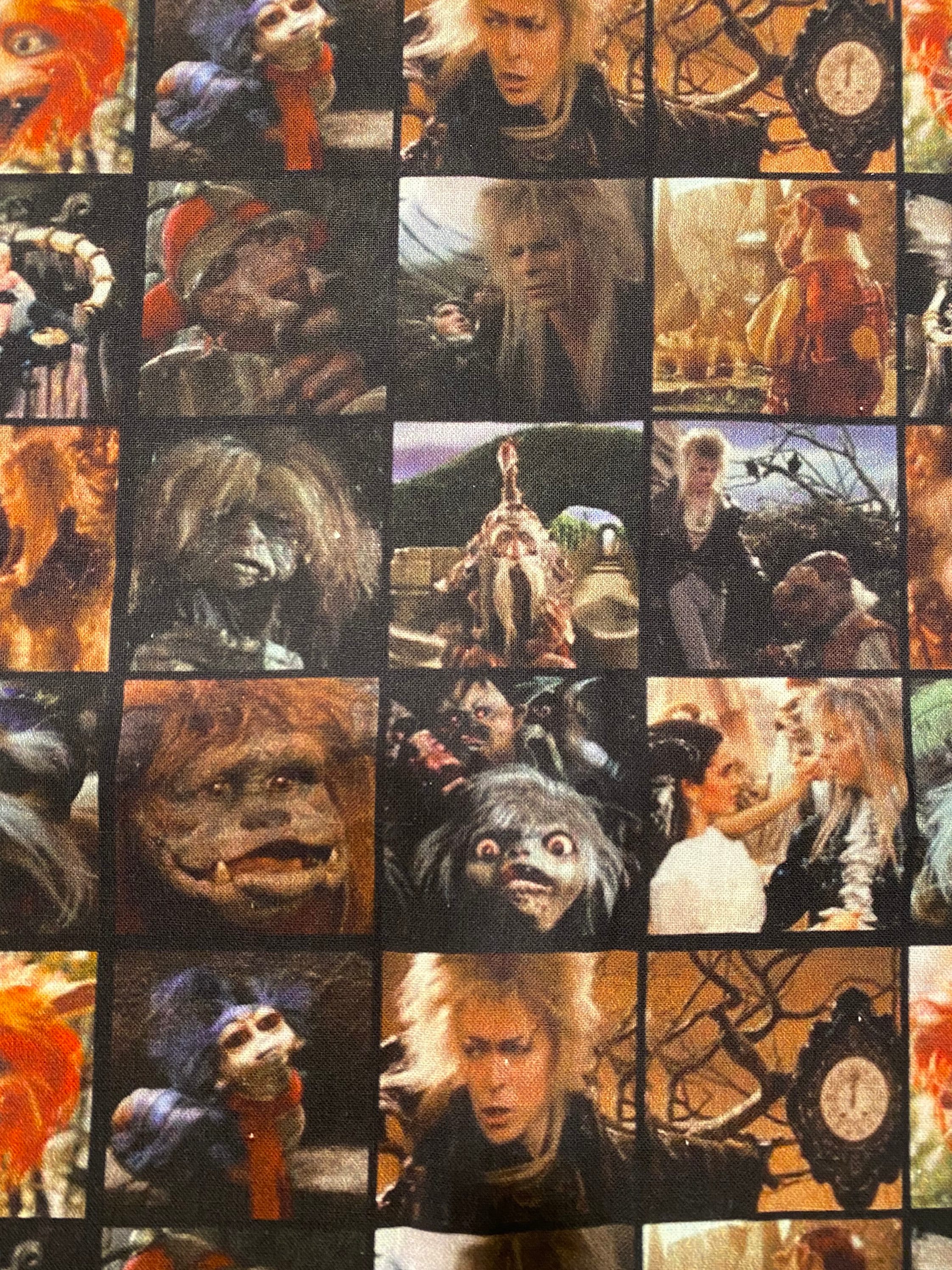 Labyrinth Fabric 100 % Cotton Fabric by the Yard Inspired by - Etsy